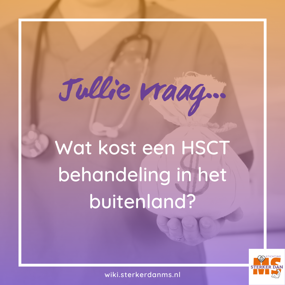 Wat kost een HSCT behandeling? – Sterker dan MS